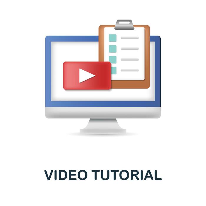 Video Tutorial Icon Vector Art, Icons, and Graphics for Free Download