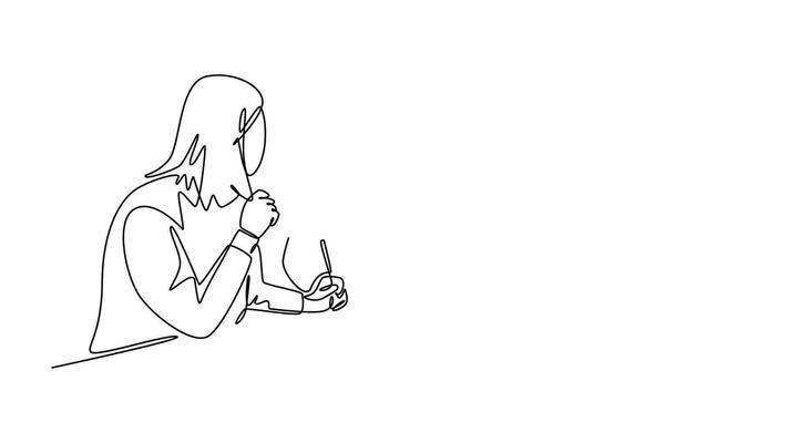 Line Drawing Animation Stock Video Footage for Free Download