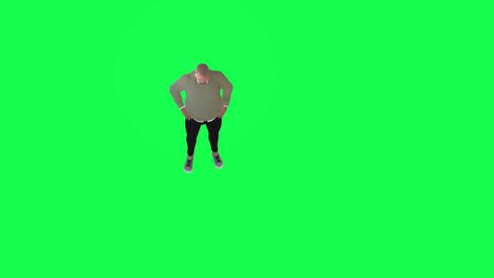 Man Walking Green Screen Stock Video Footage for Free Download