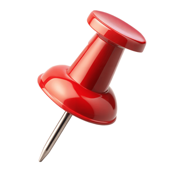 Red Pin PNGs for Free Download