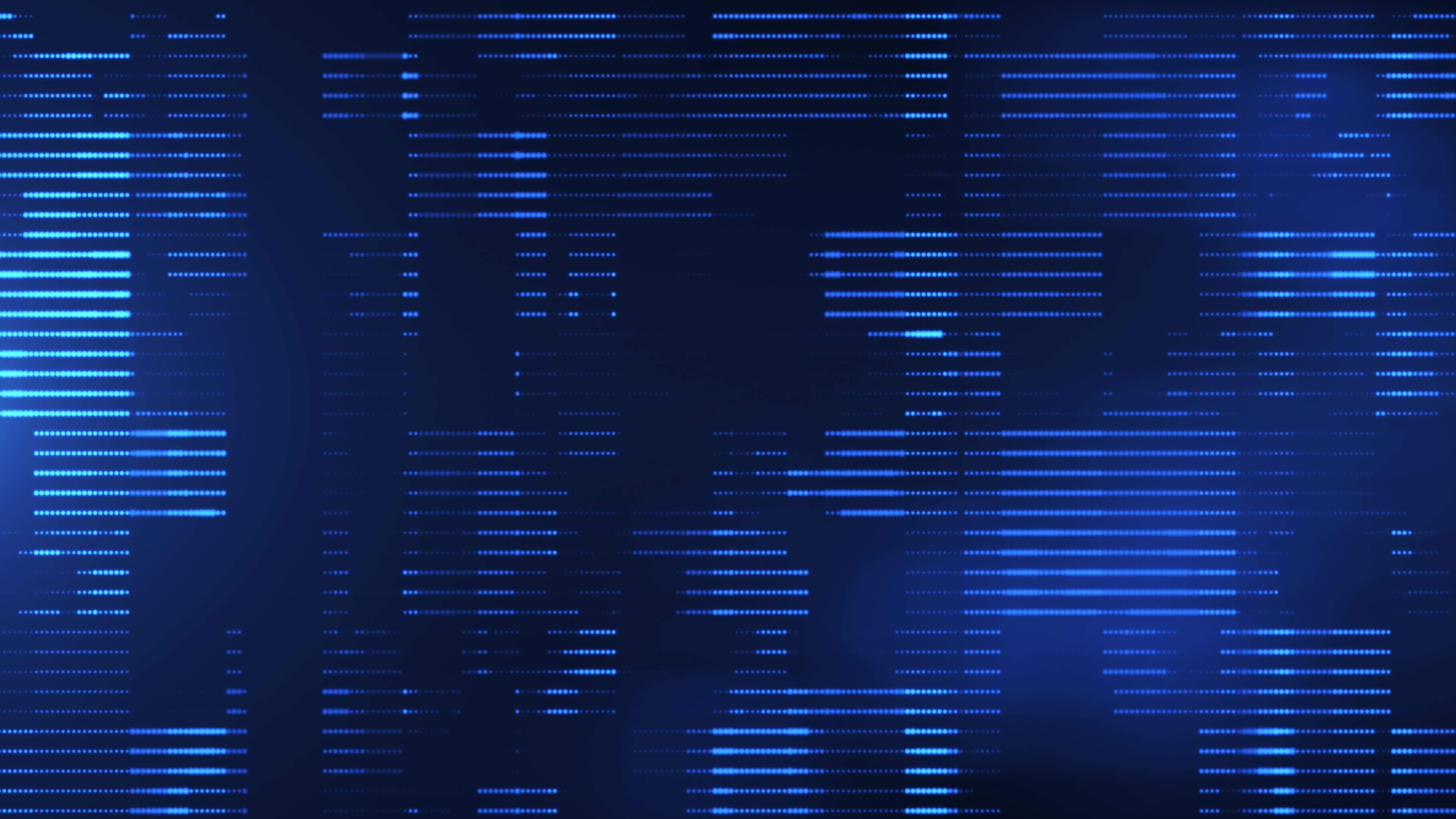 Digital background with particles and geometric shapes, data analysis technology, network ...