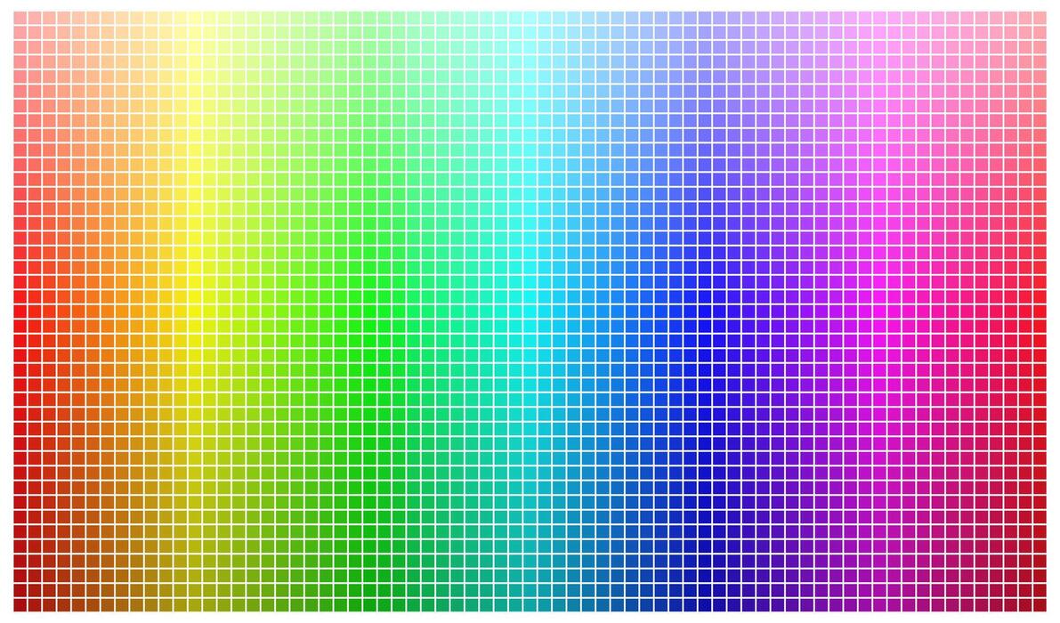 Rgb Color Chart Vector Art, Icons, and Graphics for Free Download