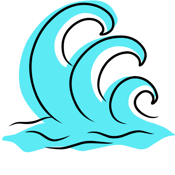 Cartoon Waves PNGs for Free Download