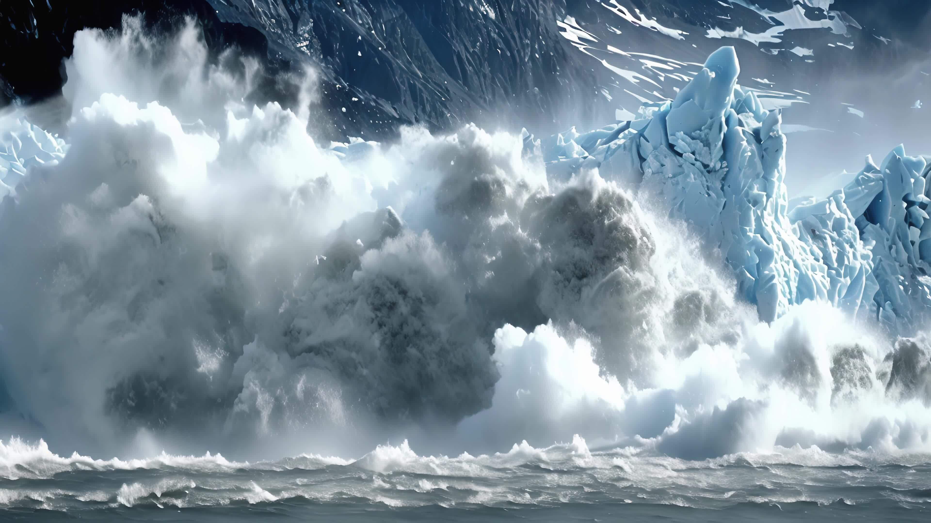 The beauty and raw power of glacier calving is a reminder of the everchanging nature of our ...