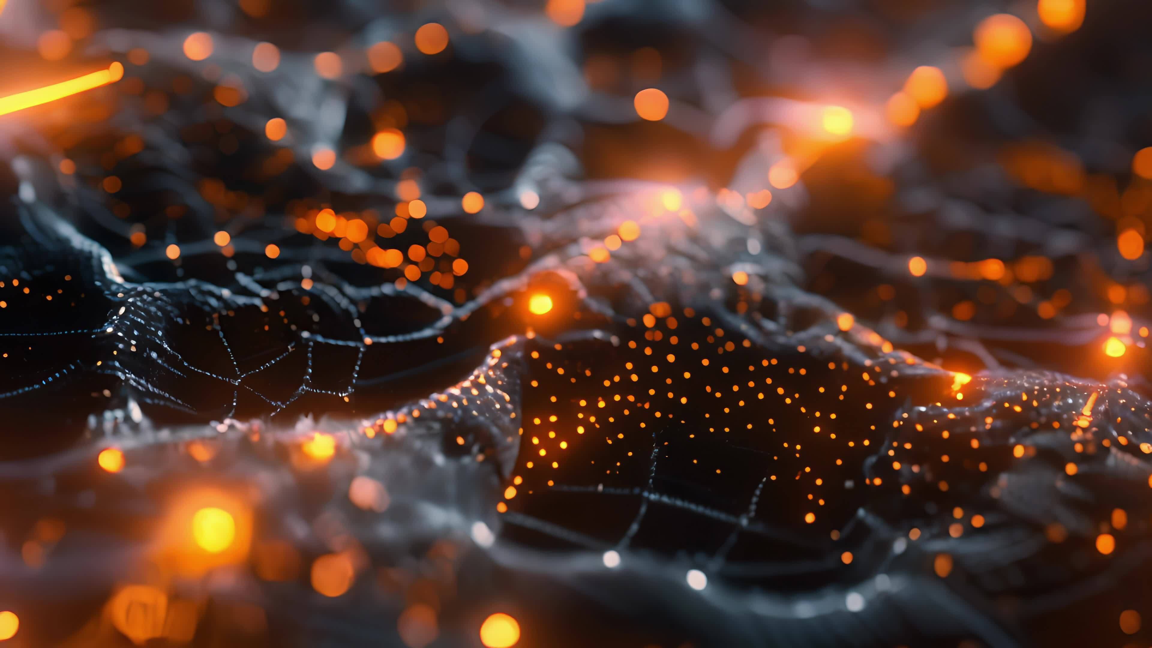 A Detailed Diagram Showcasing The Complex Architecture Of A Neuroinspired Computing System With