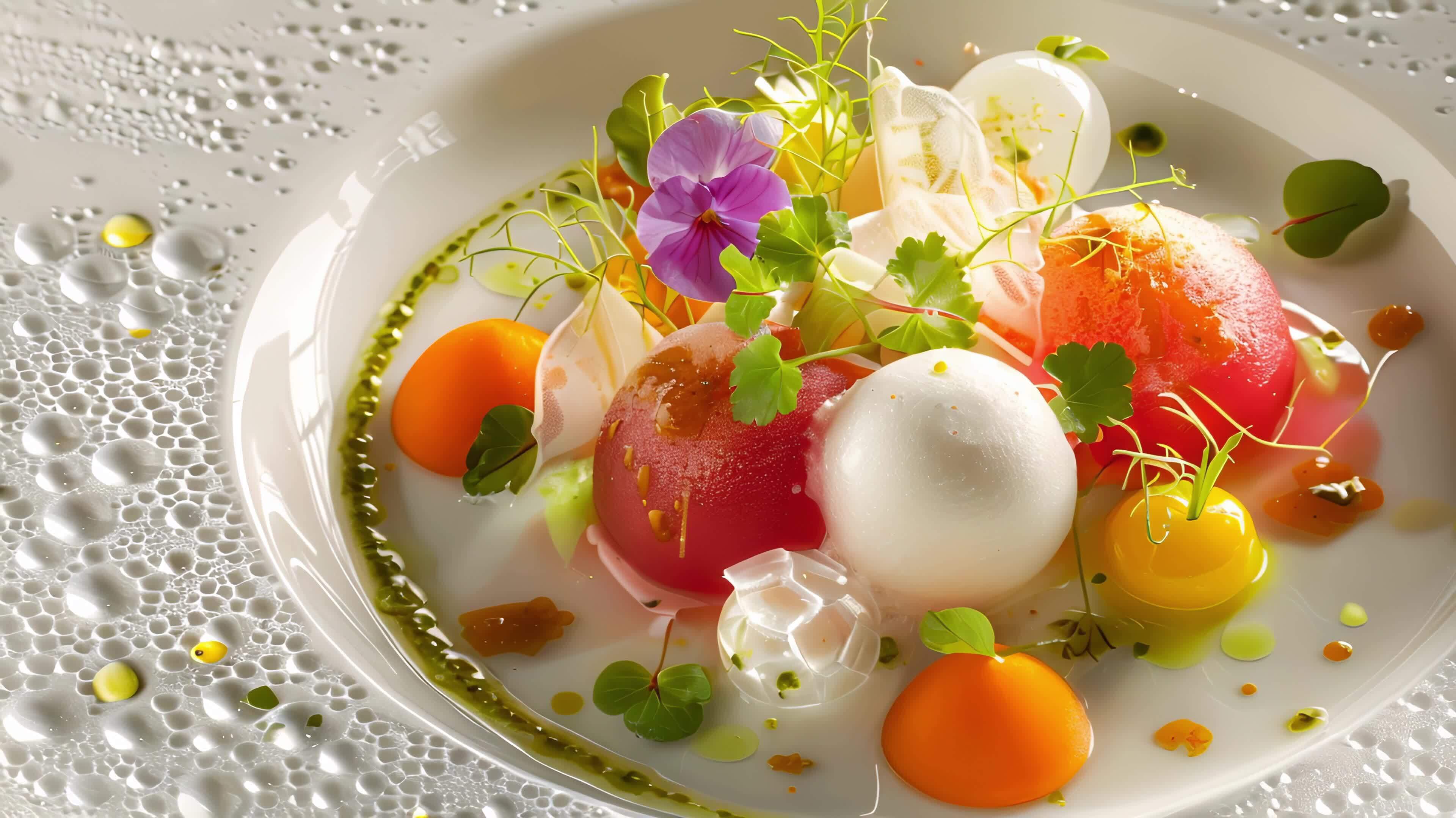 Molecular Gastronomy Stock Video Footage For Free Download