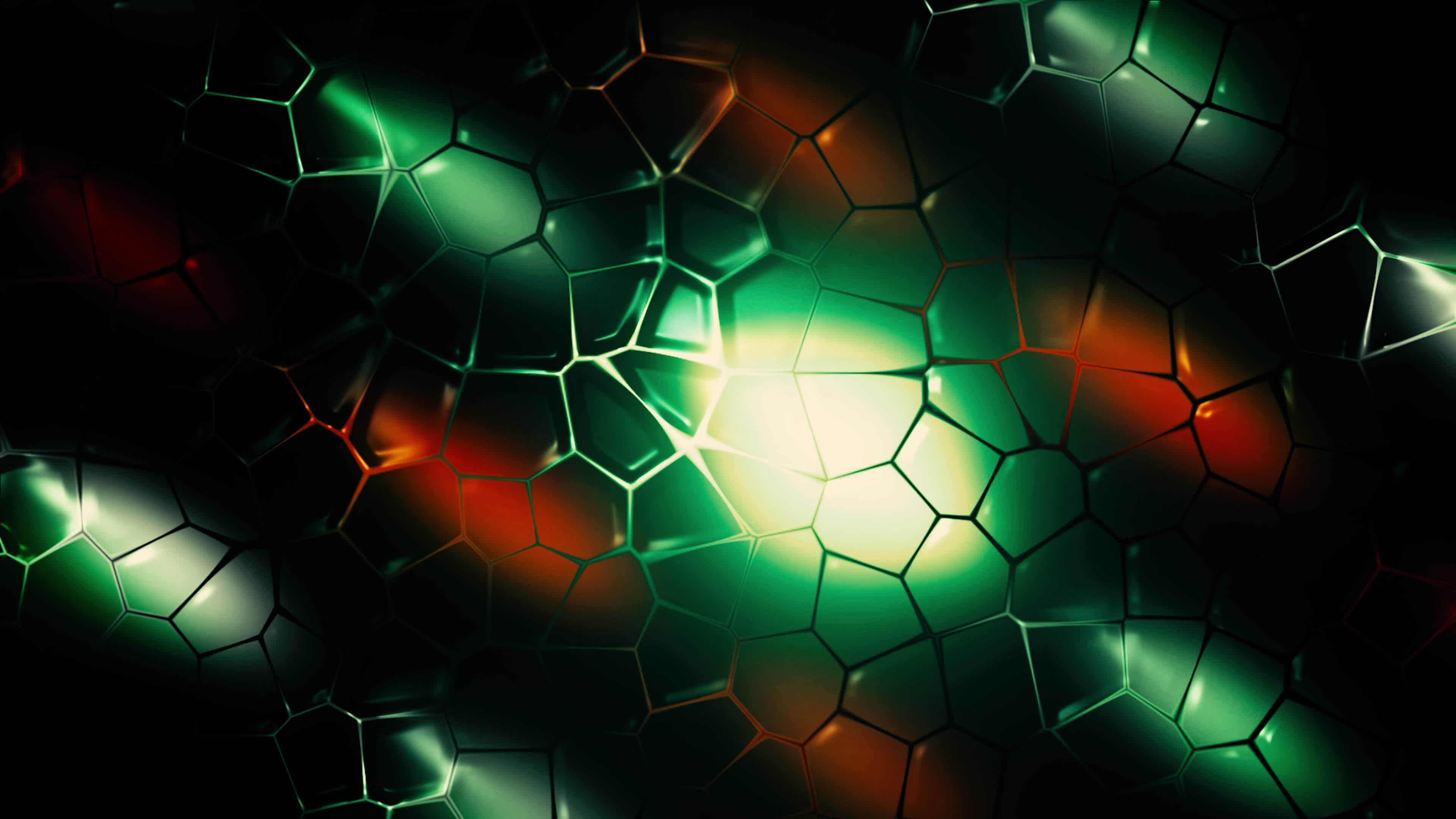 Chloroplast Under A Microscope Cell Division Motion Abstract Visualization Of A Cell