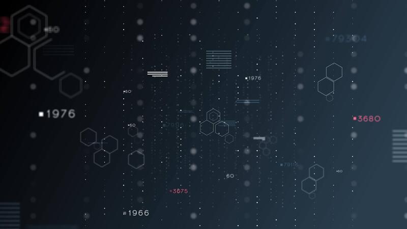 Abstract digital big data for artificial intelligence technology background 45849298 Stock Video ...