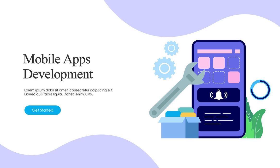 Mobile App Development Vector Art Icons And Graphics For Free Download