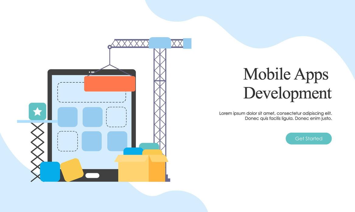 Mobile App Development Vector Art, Icons, and Graphics for Free Download