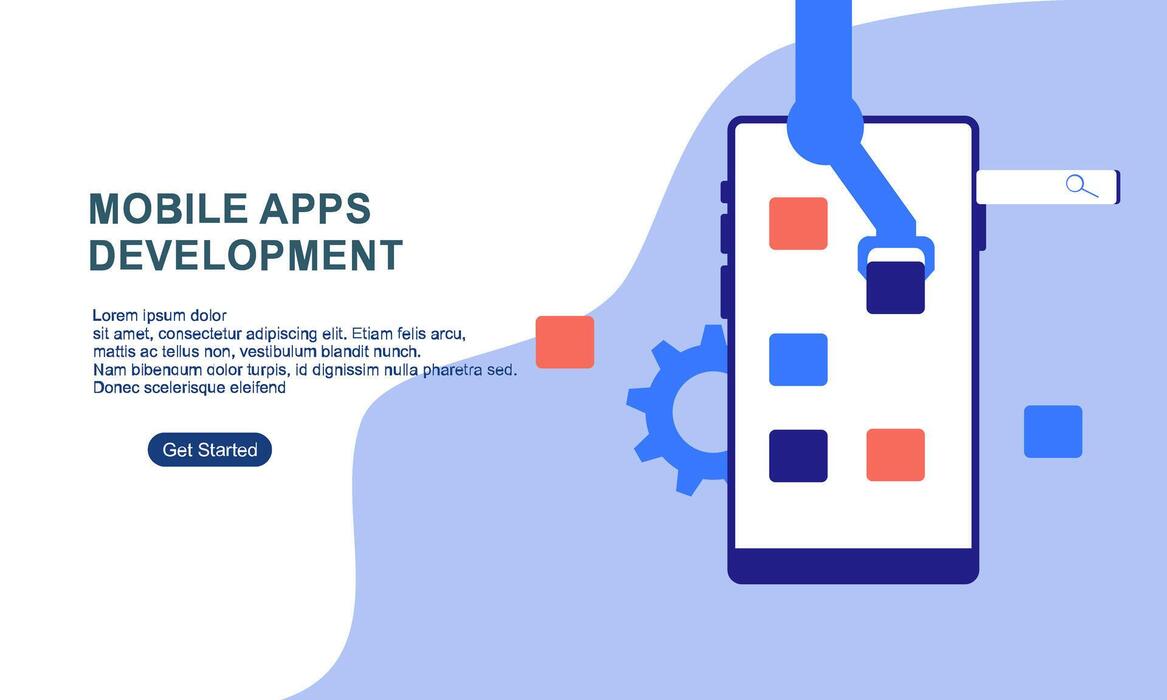 Mobile App Development Vector Art Icons And Graphics For Free Download