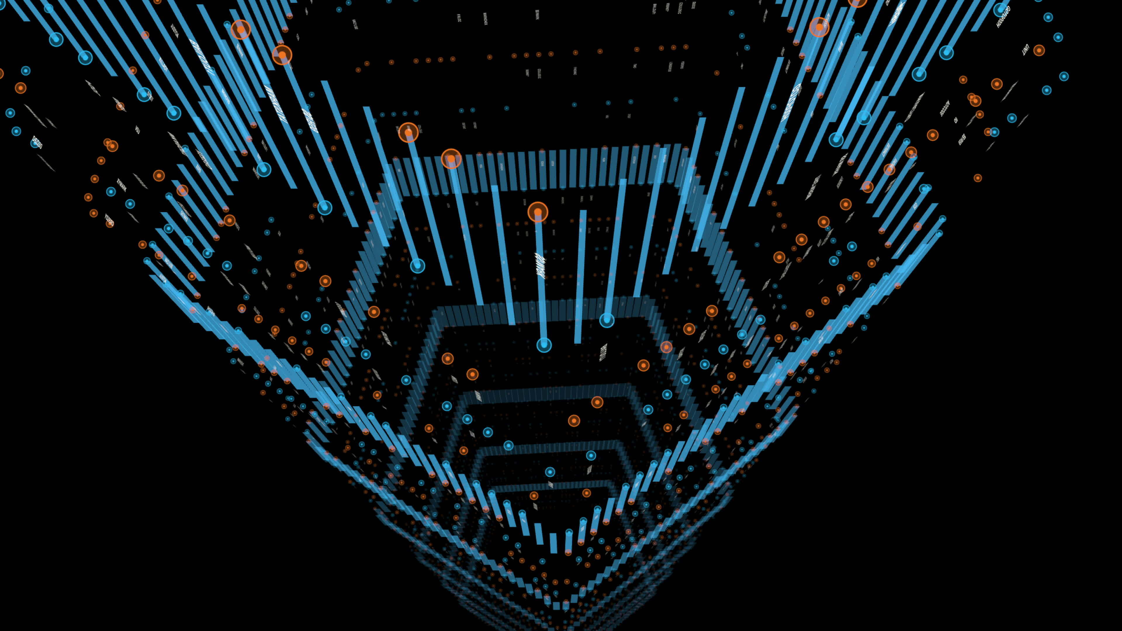 Data Code Numbers Network Information Animation Background 45881544 ...