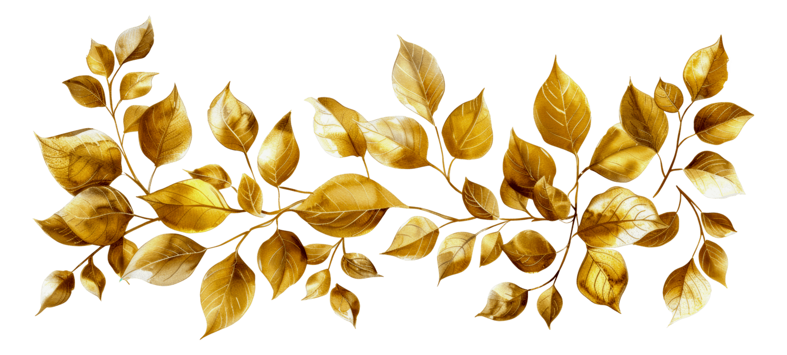 Golden Leaves PNGs for Free Download