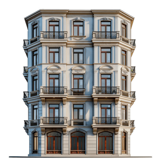 Building Facade PNGs for Free Download