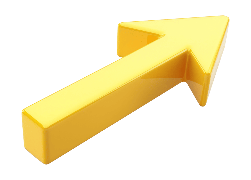 Yellow Arrow Png PNGs for Free Download