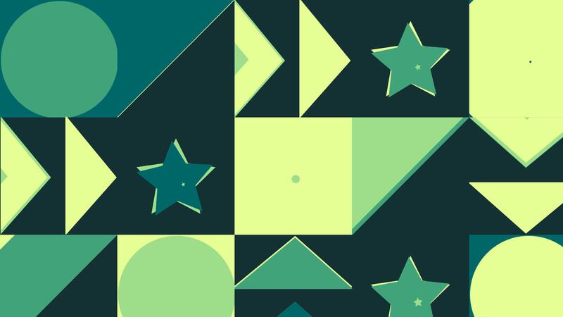 Flat geometric pattern loops motion colorful 46014239 Stock Video at ...