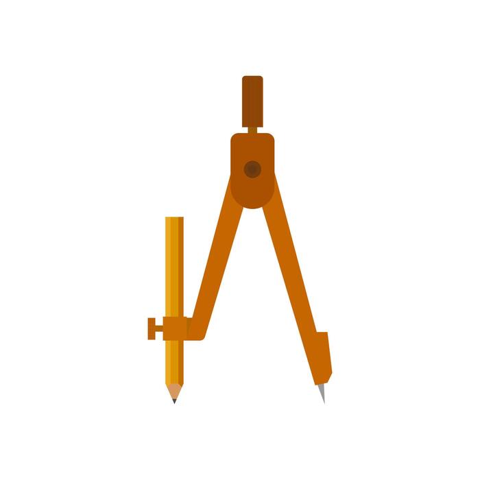 Pencil Compass Vector Art, Icons, and Graphics for Free Download