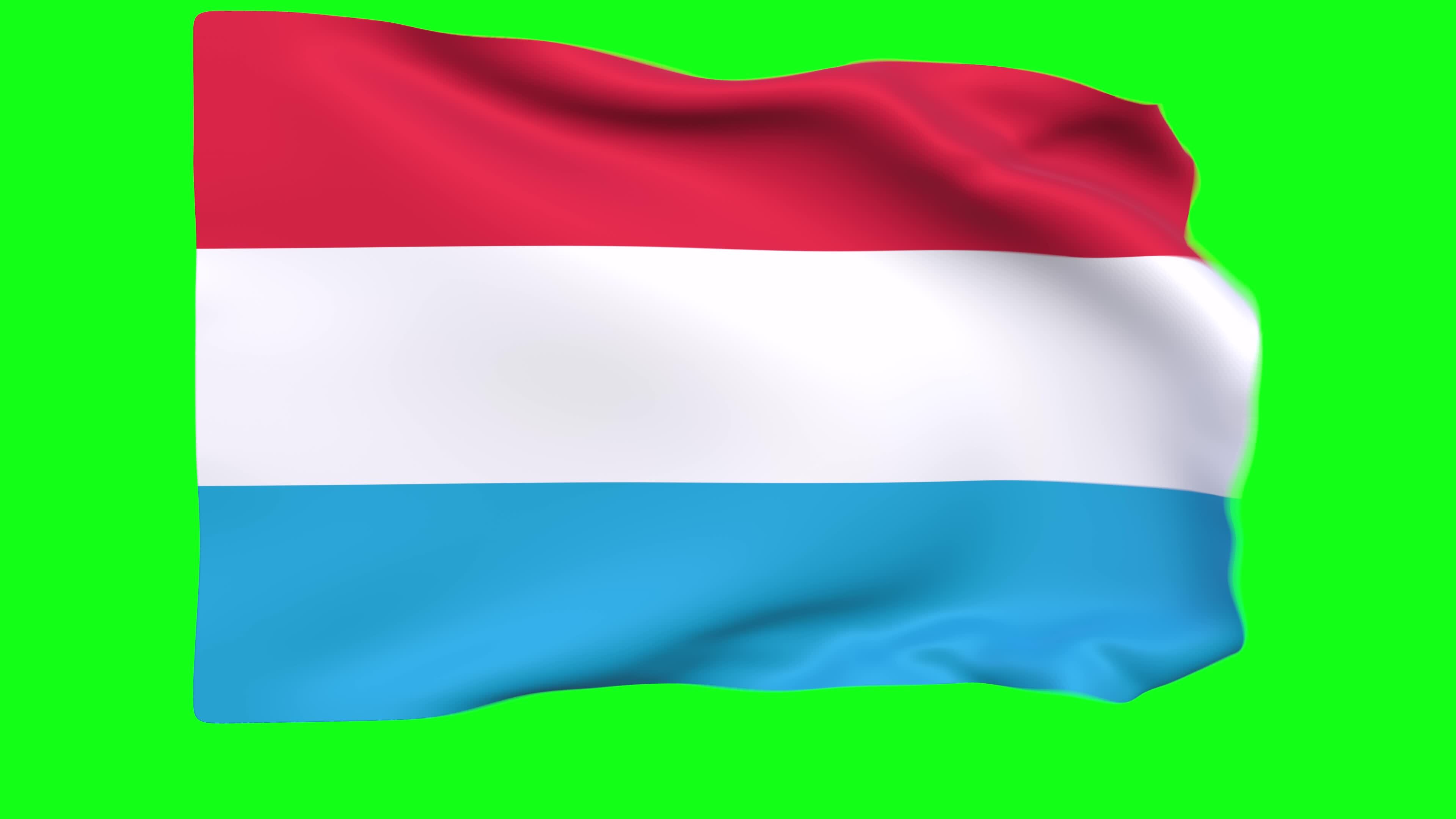 Waving flag of Luxembourg Animation 3D render Method 46030503 Stock ... Waving flag of Luxembourg Animation 3D render Method 46030503 Stock ...
