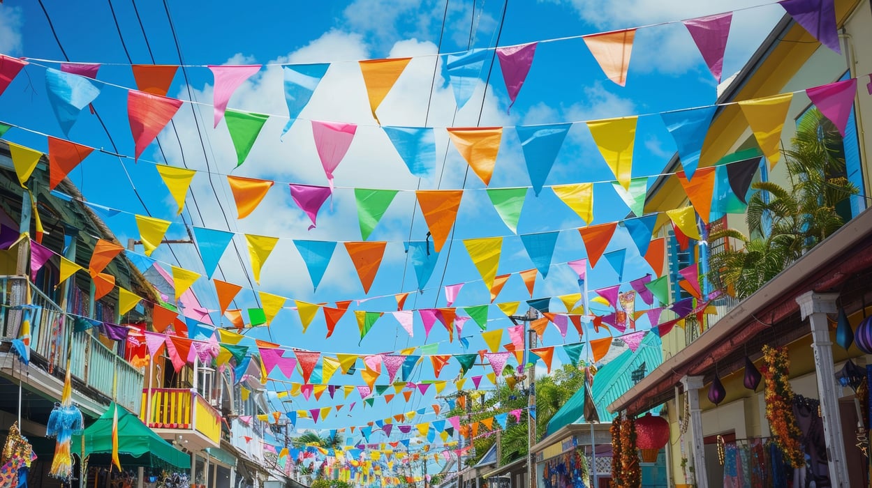 Carnival Flags Stock Photos, Images and Backgrounds for Free Download