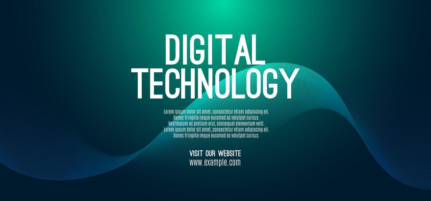 Technology Cover Page Layout Vector Art, Icons, and Graphics for Free ...
