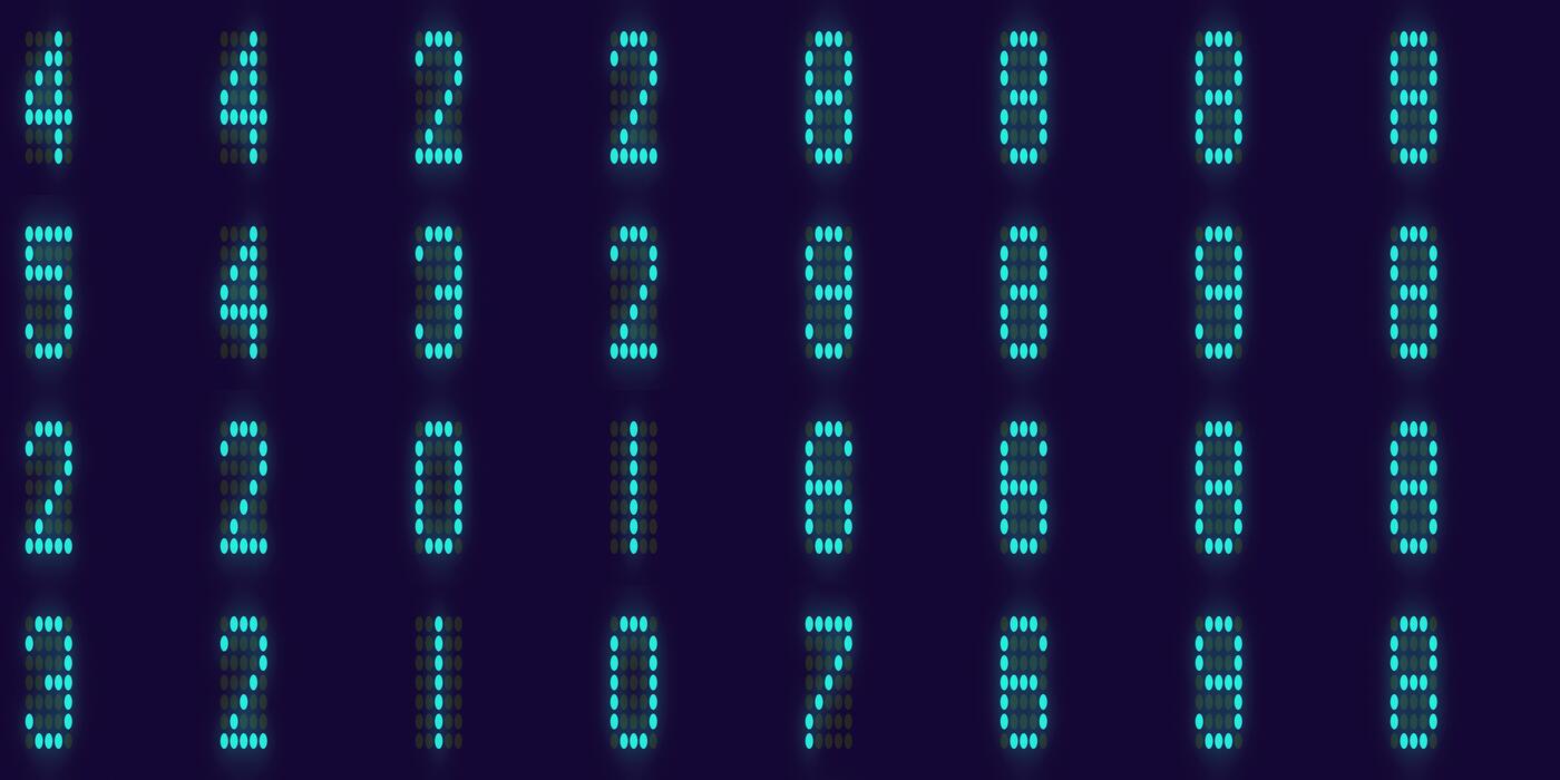 Digital Numbers Stock Photos, Images and Backgrounds for Free Download