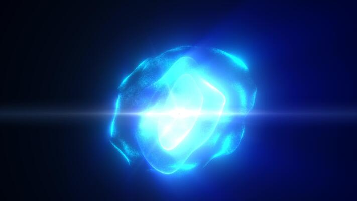 Blue Light Animation Stock Video Footage for Free Download