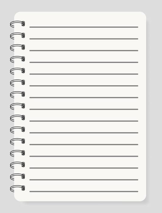 Notebook Lines Vector Art, Icons, and Graphics for Free Download