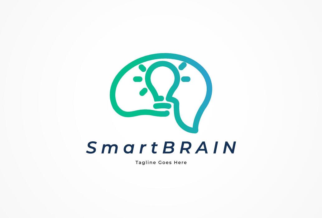 Smart Brain Logo Vector Art, Icons, and Graphics for Free Download