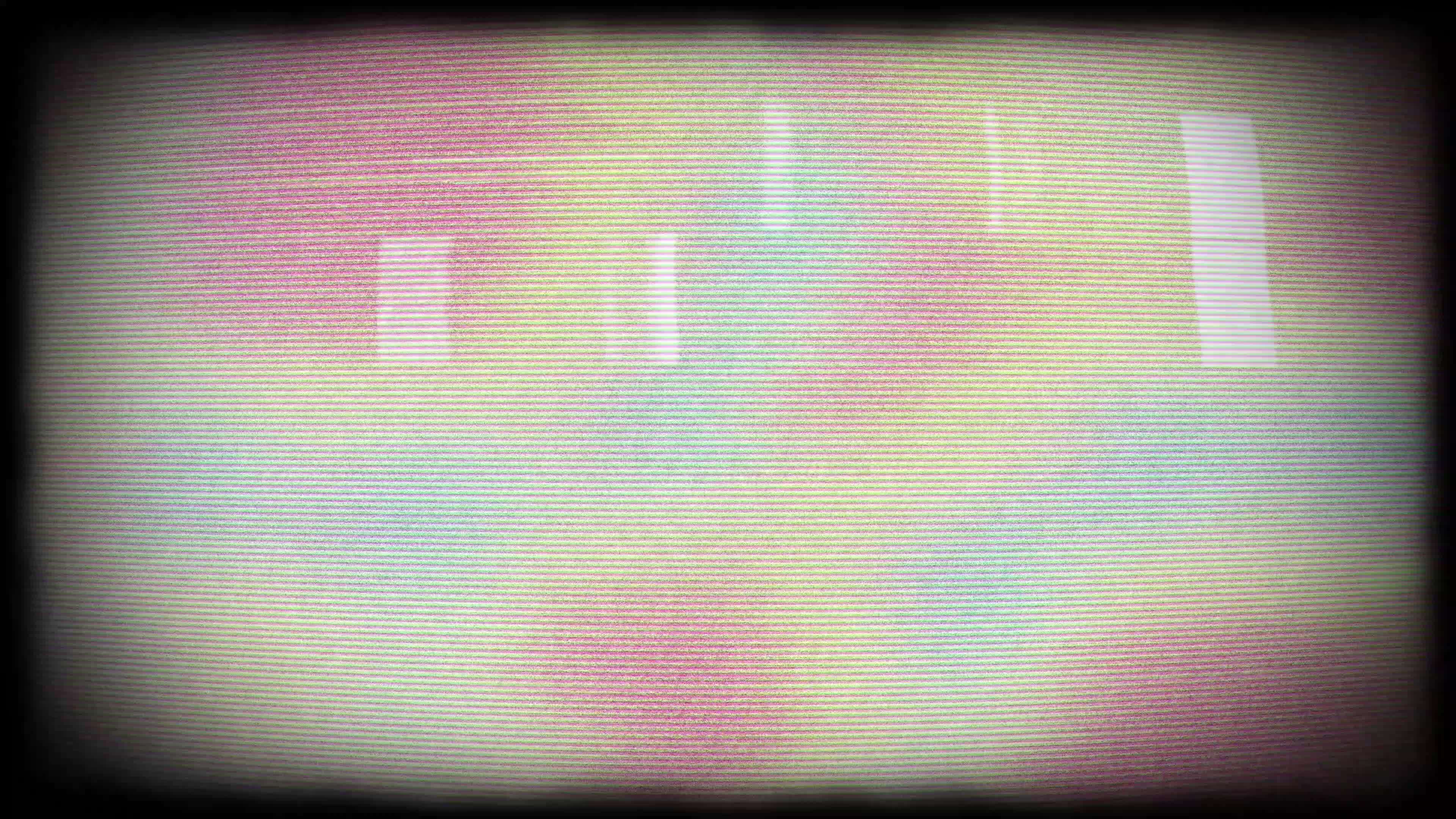 a television screen with a rainbow colored background 46297968 Stock ...