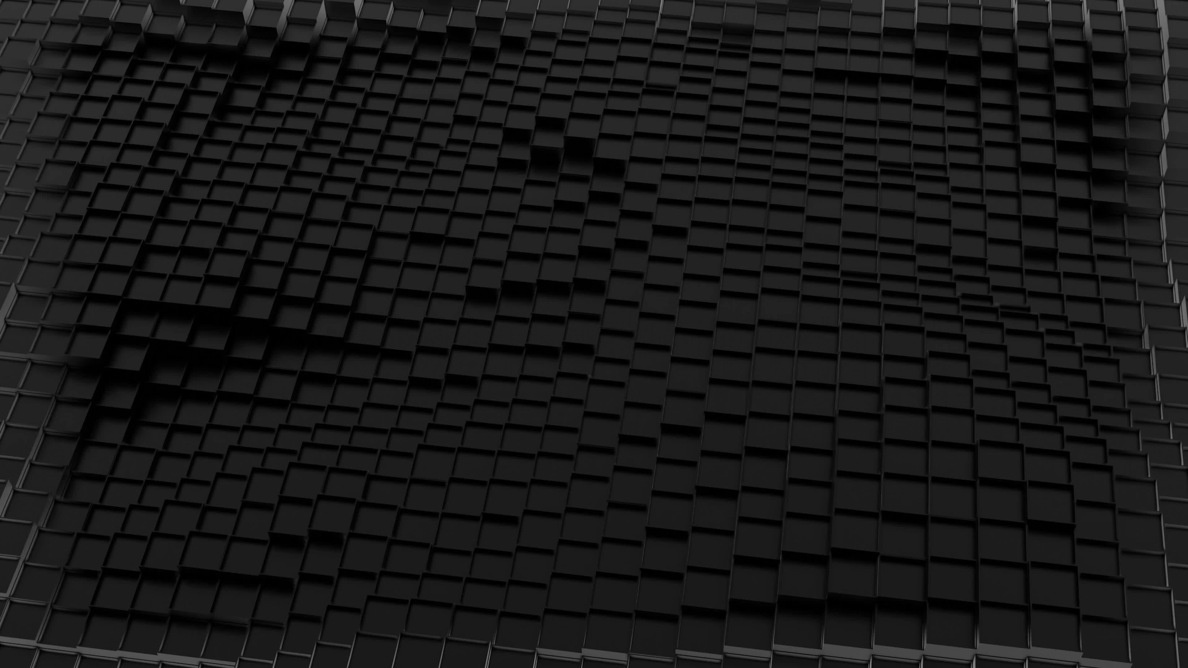 Surface With Squares And Moving Waves Design Rotating Surface With Squares And Waves Wave