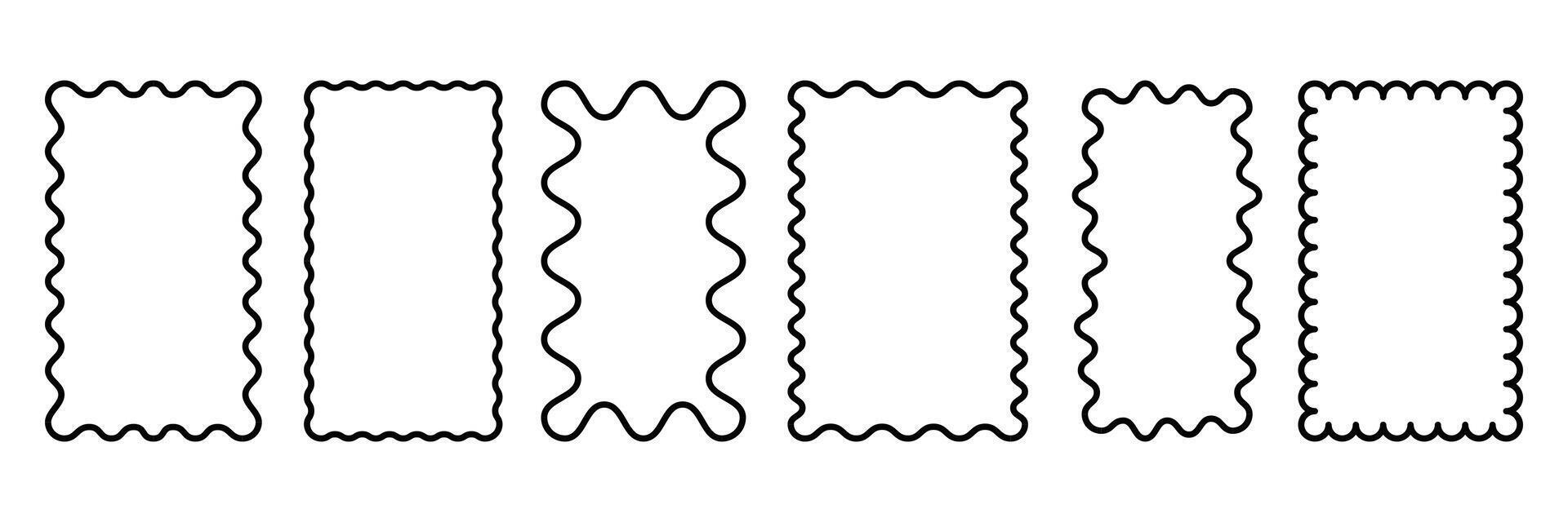 Wavy Rectangle Vector Art, Icons, and Graphics for Free Download