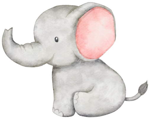 Baby Elephant Watercolor PNGs for Free Download Baby Elephant Watercolor PNGs for Free Download