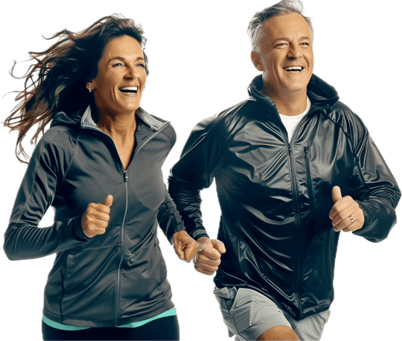 Couple Running PNGs for Free Download