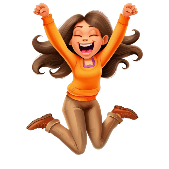 Happy Lady PNGs for Free Download