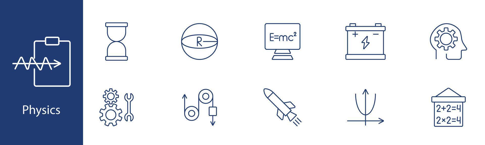 Physics Icon Vector Art, Icons, and Graphics for Free Download
