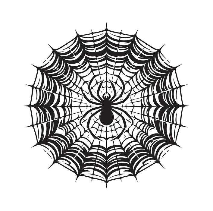 Spider Web Circle Vector Art, Icons, and Graphics for Free Download