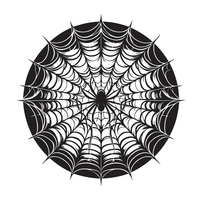Spider Web Circle Vector Art, Icons, and Graphics for Free Download
