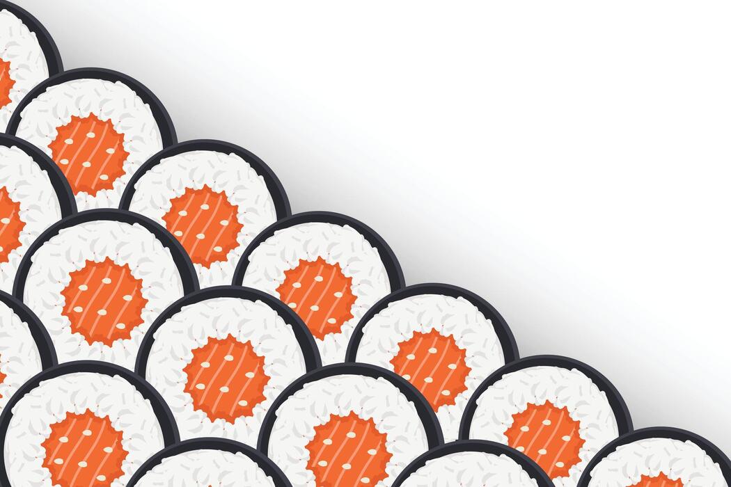 Sushi Texture Vector Art Icons And Graphics For Free Download