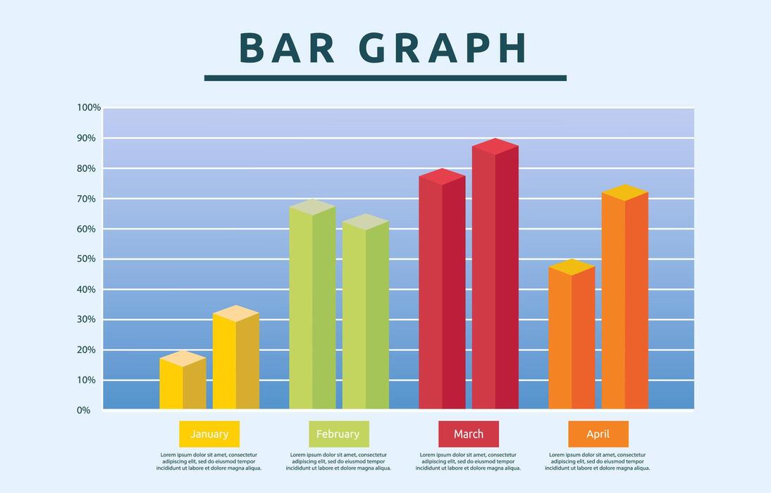 Bar Graph Vector Art, Icons, and Graphics for Free Download