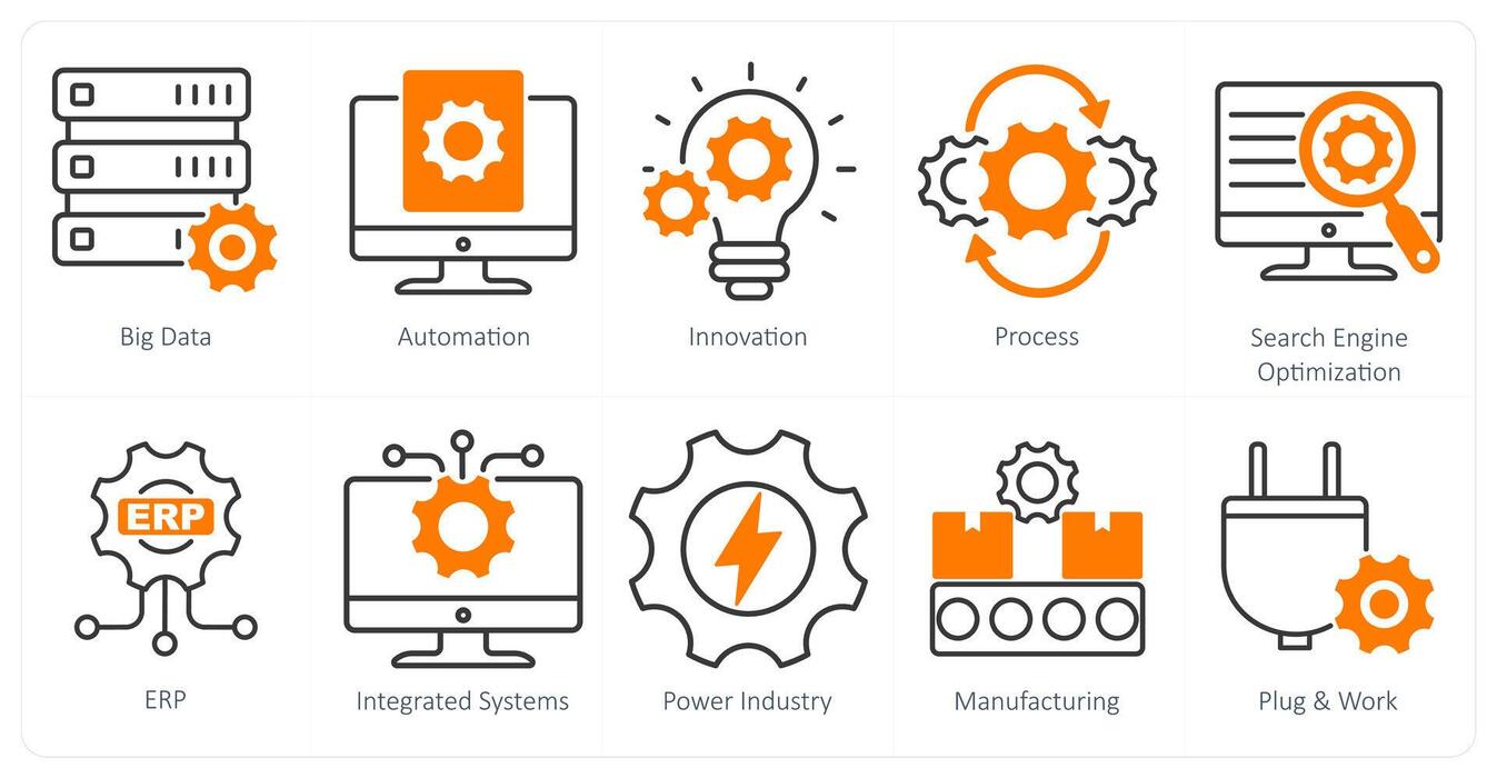 Industry Automation Vector Art, Icons, and Graphics for Free Download