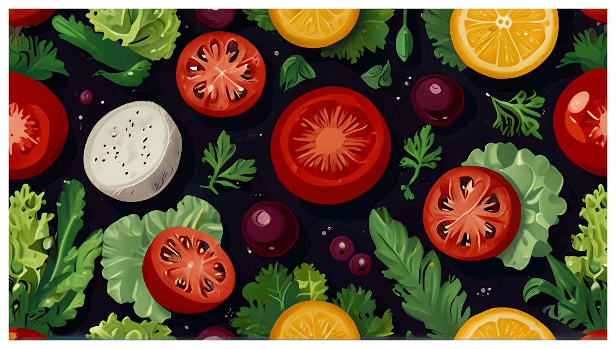 Food Pattern Background PNGs for Free Download