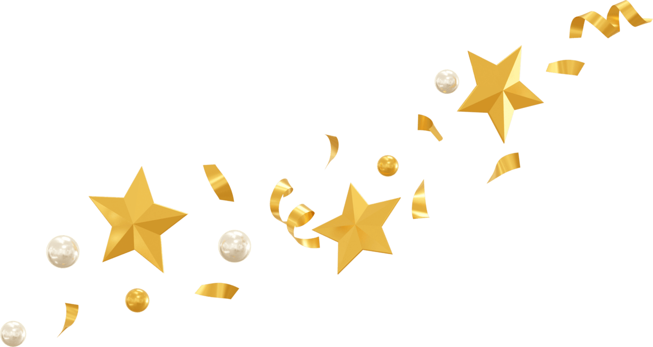 Gold Confetti Transparent PNGs for Free Download