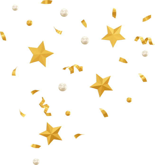 Golden Confetti PNGs for Free Download