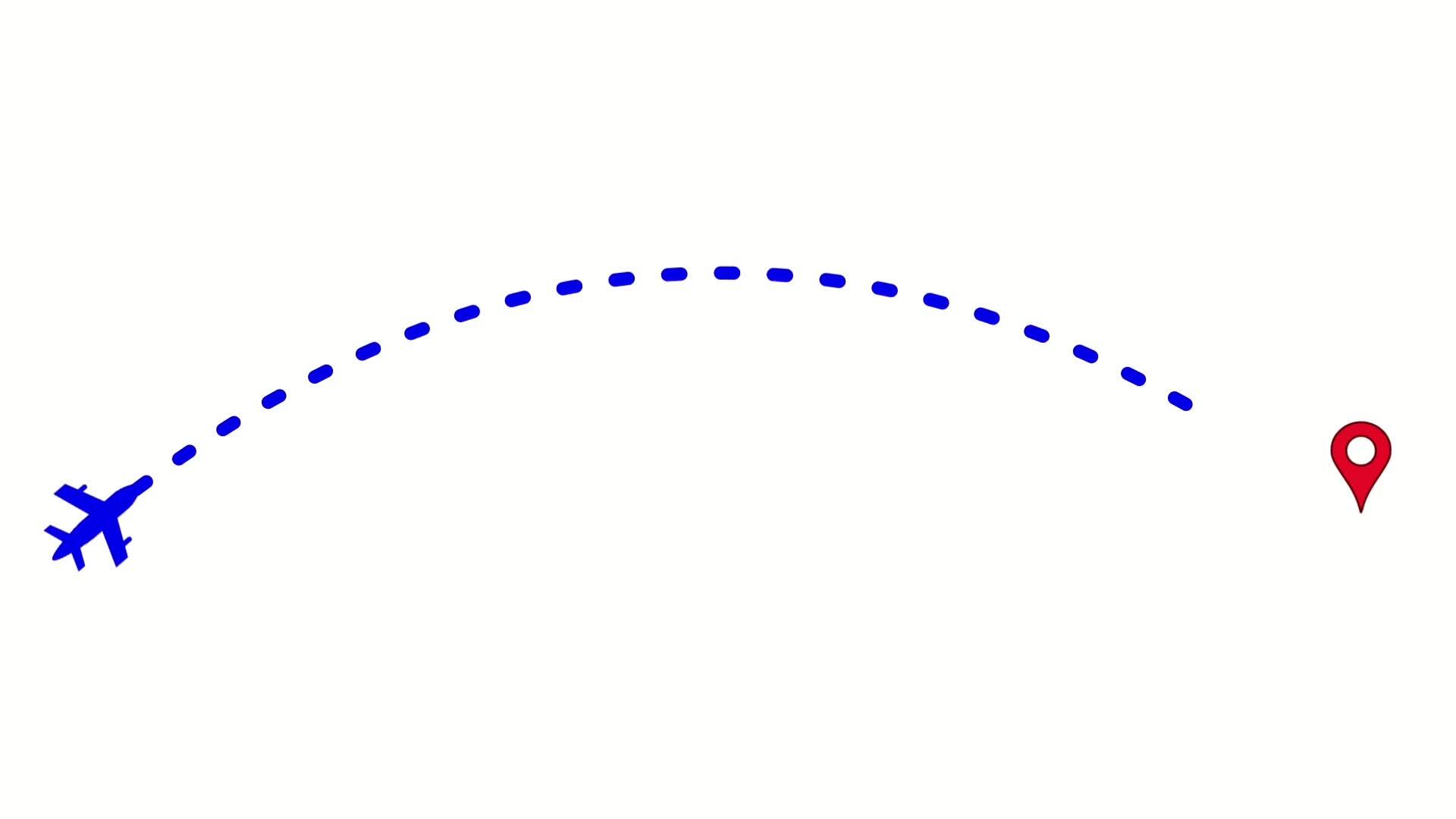 Airline Travel Route Map Animation 46548242 Stock Video at Vecteezy