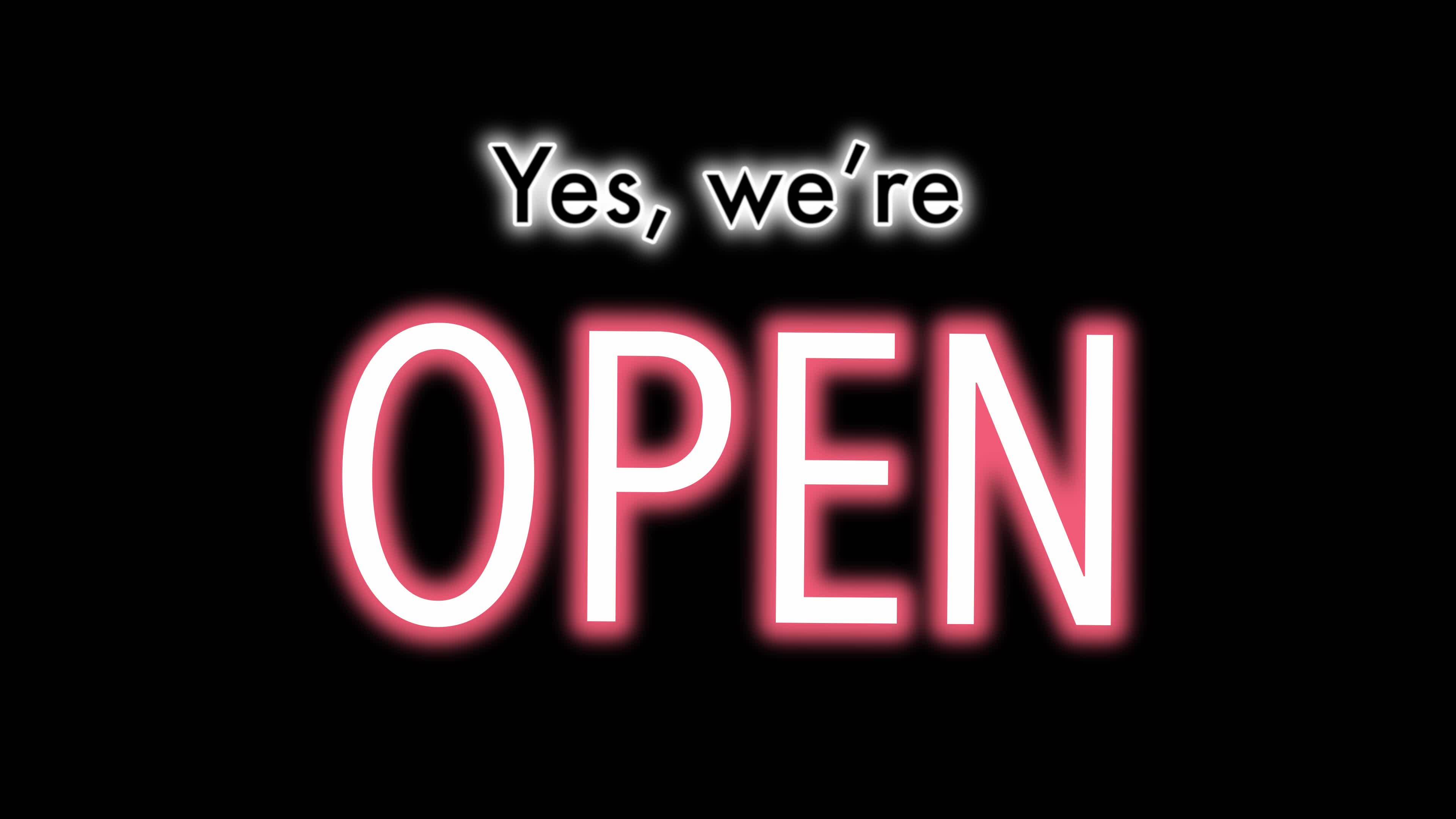 Yes we are open banner sign of shop animated footage 46548588 Stock ... Yes we are open banner sign of shop animated footage 46548588 Stock ...