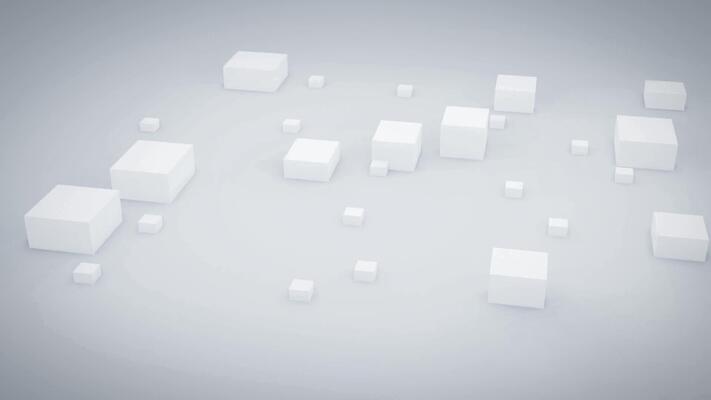 Cube Animation Stock Video Footage for Free Download