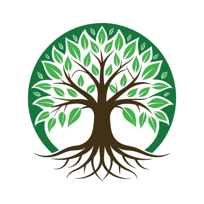 Tree Circle Vector Art, Icons, and Graphics for Free Download