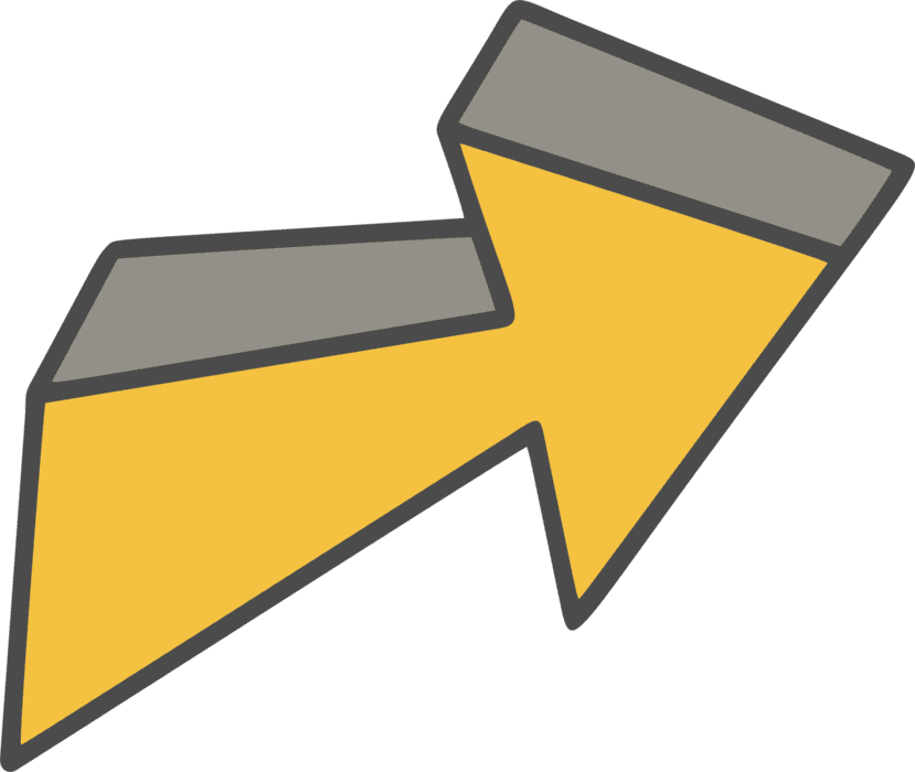 Yellow Arrow PNGs for Free Download
