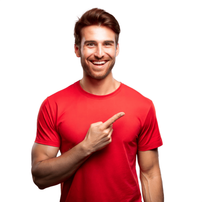 Man Pointing PNGs for Free Download