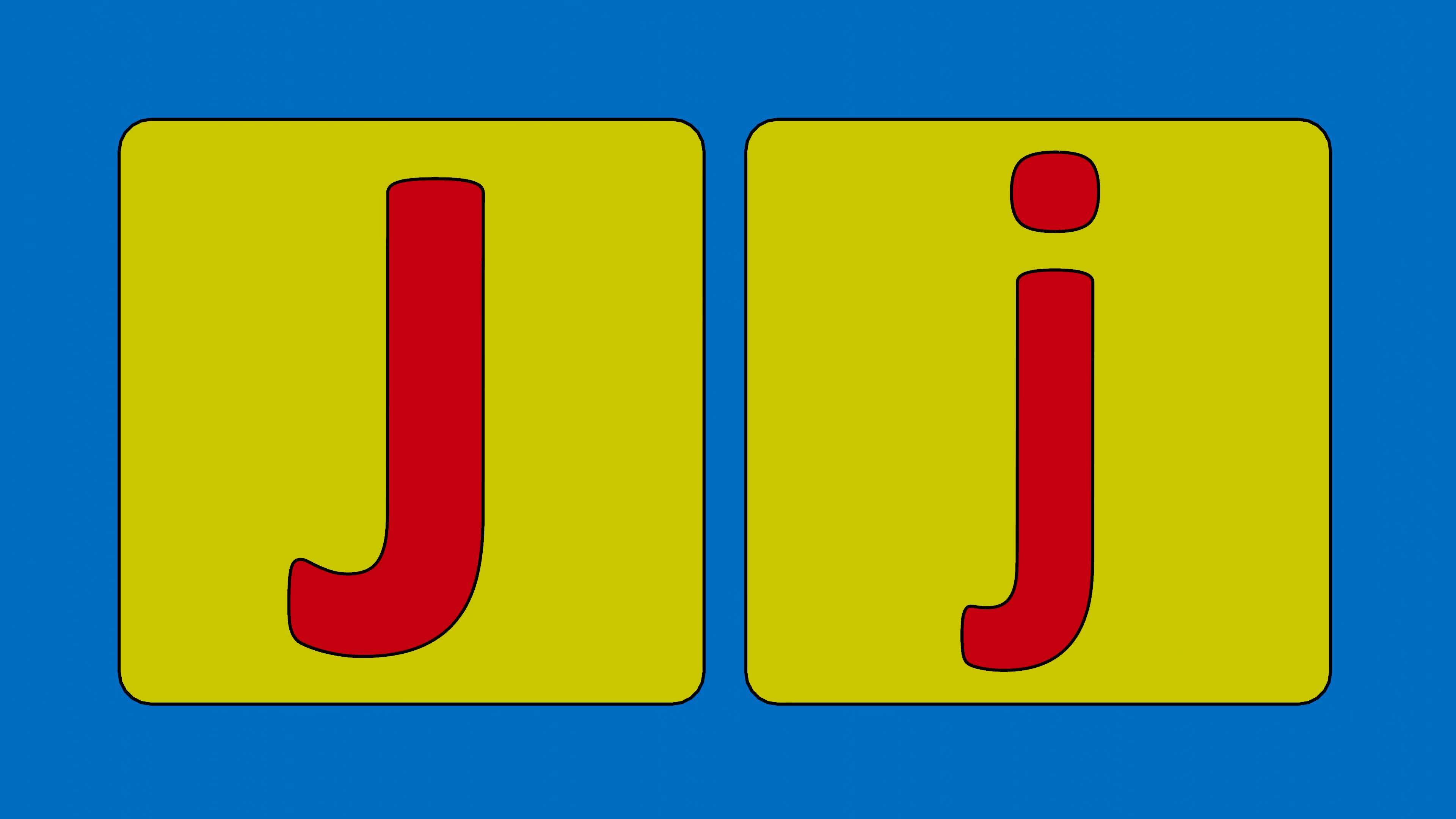 Learn the Alphabet - Letter J 46602767 Stock Video at Vecteezy